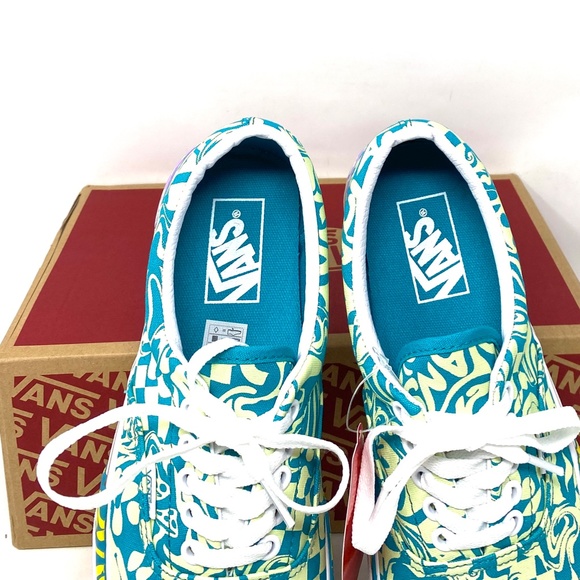Vans | Shoes | Vans Era Stacked Platform Low Top Blue Canvas Womens ...